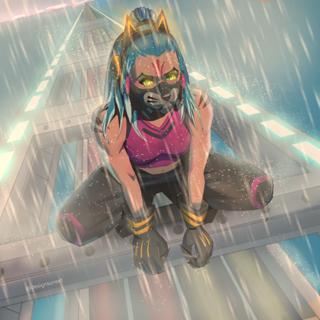 Cat girl - ibisPaint