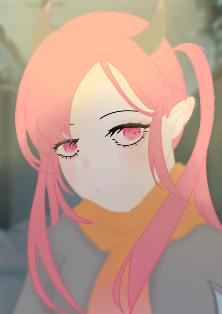 Hey are you cold - ibisPaint