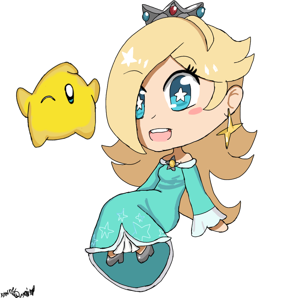 Rosalina and Luma - ibisPaint