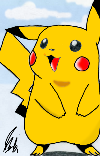 pikachu - ibisPaint