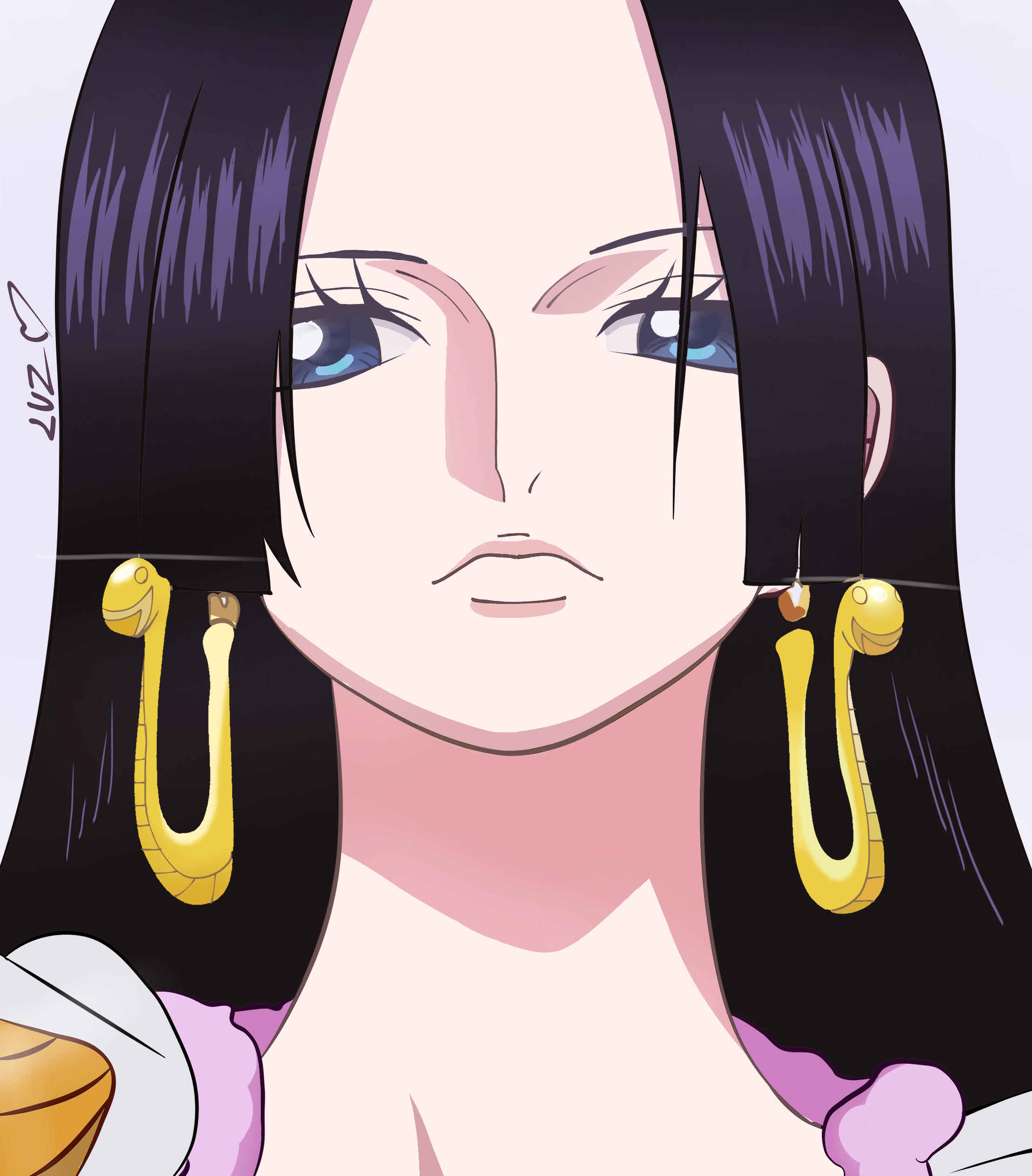 Boa Hancock🖤💜🥵 - ibisPaint