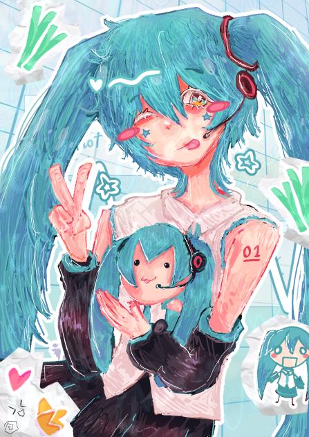 HATSUNE MIKU YAAAAAY - ibisPaint