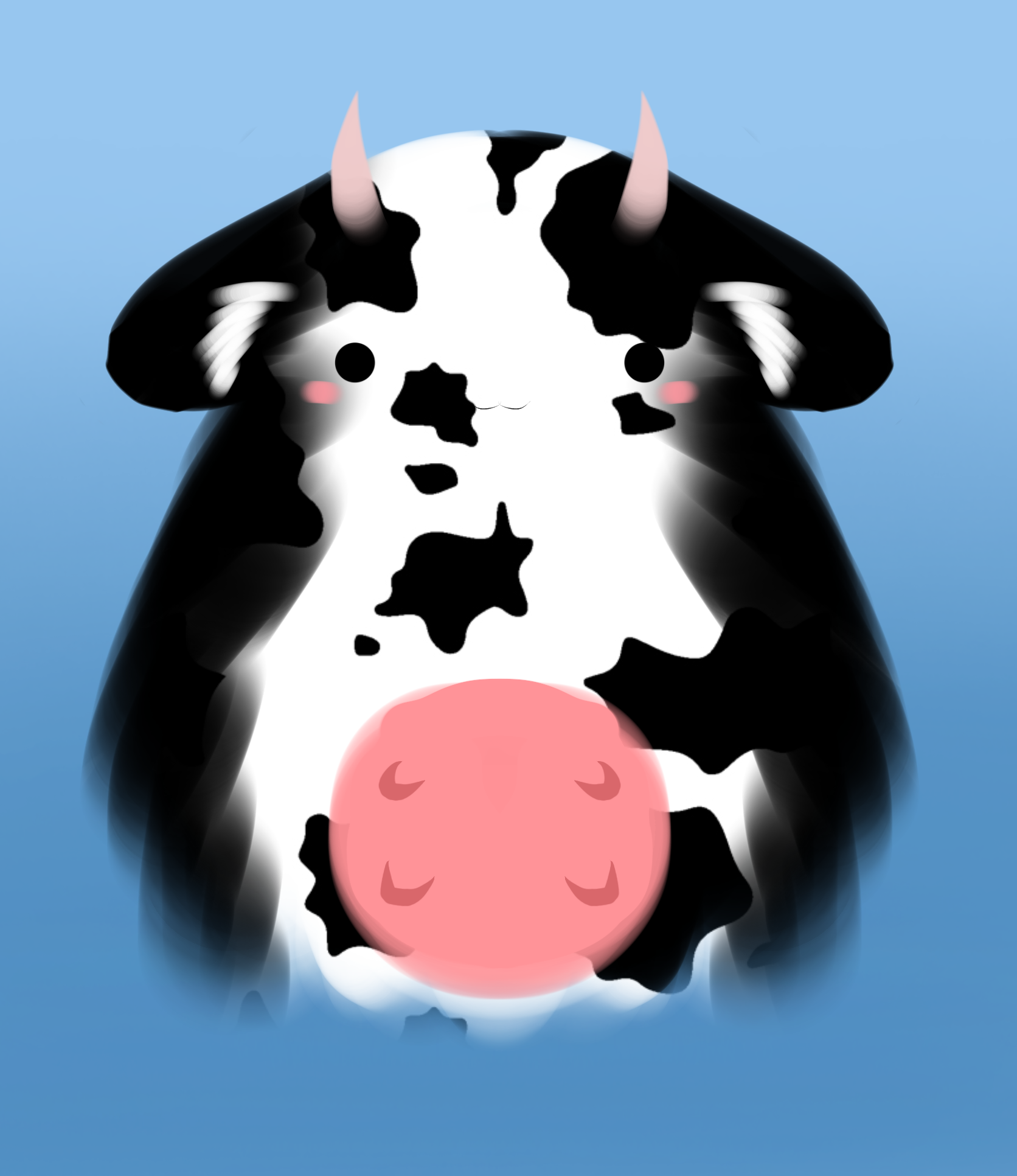 Cow Floofle - ibisPaint