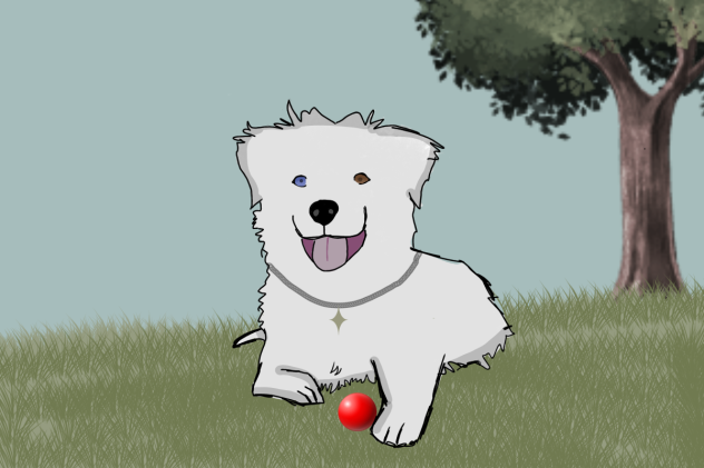 Gray pup ;) - ibisPaint
