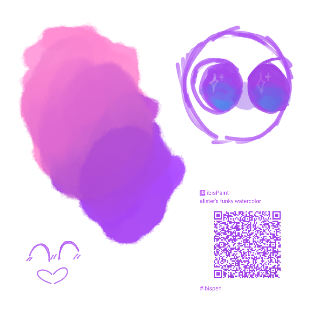 funky watercolor - ibisPaint