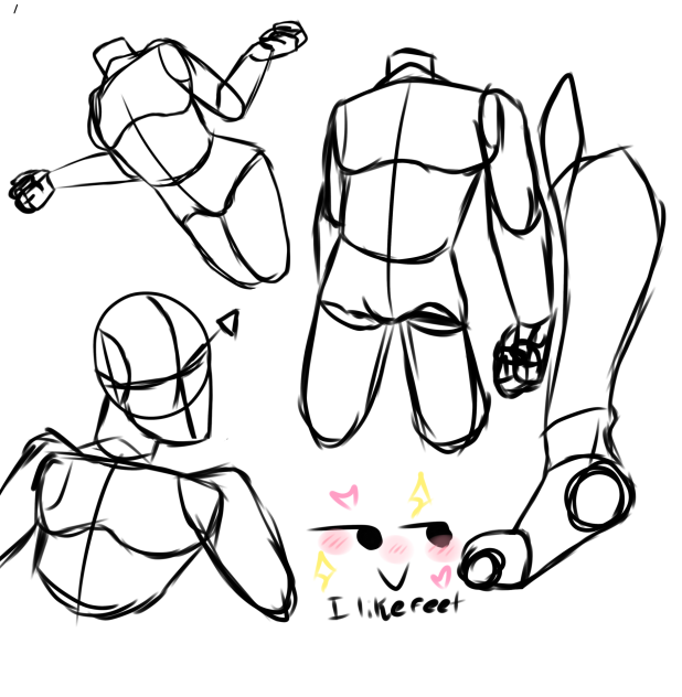 just anatomy practice - ibisPaint