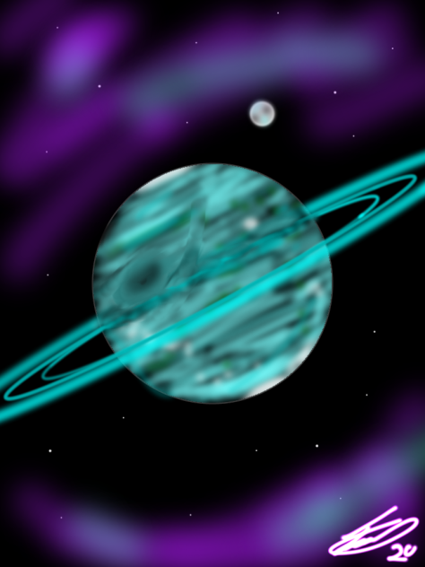 First Space Art - ibisPaint