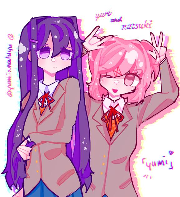 yuri + natsuki - ibisPaint