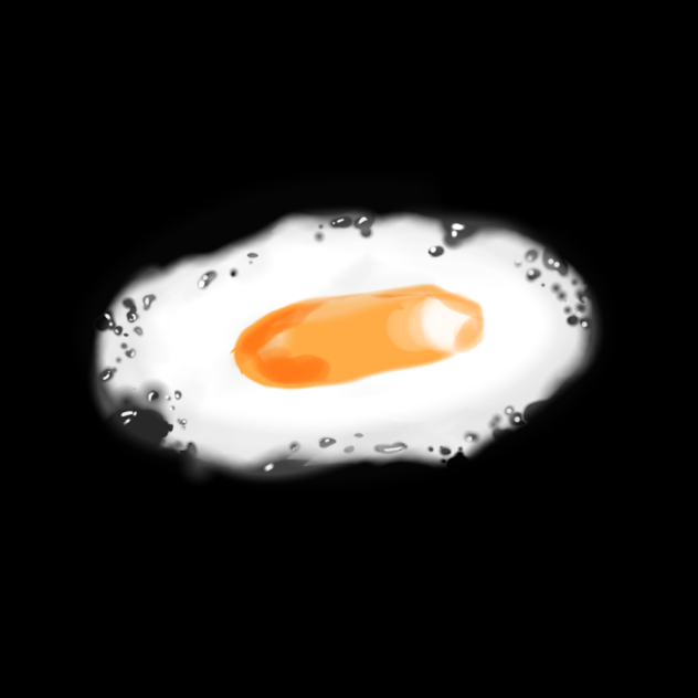 fried egg 🍳 - ibisPaint