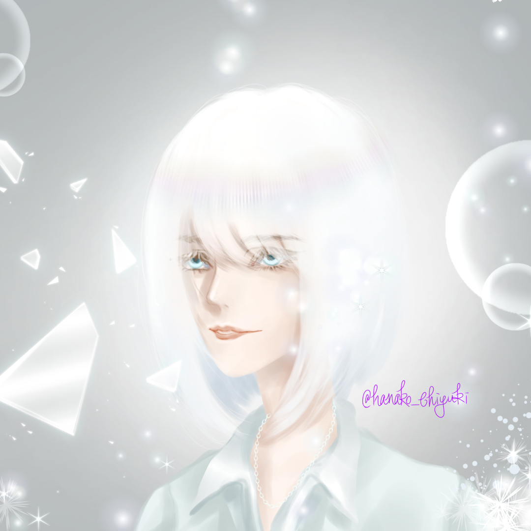 “白”-white(drawing for my original series - ibisPaint