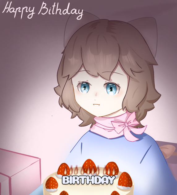 sinh nhật vui vẽ Lyzz - ibisPaint