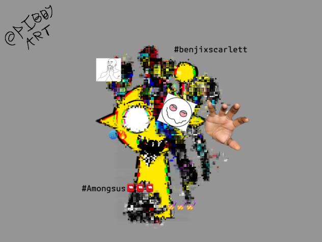 Corrupted Simon - ibisPaint