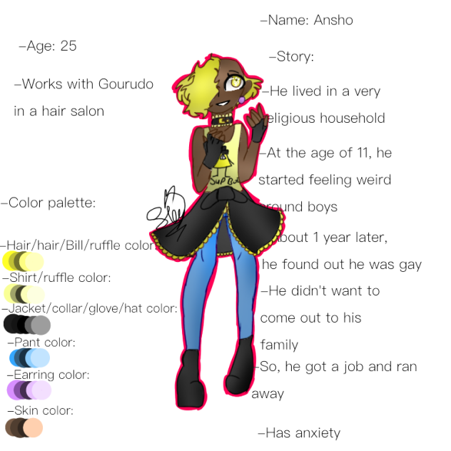 Ansho reference sheet - ibisPaint