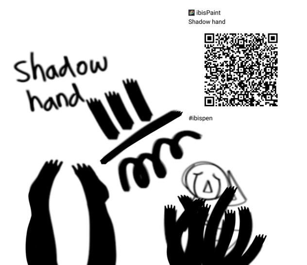 Shadow hand - ibisPaint