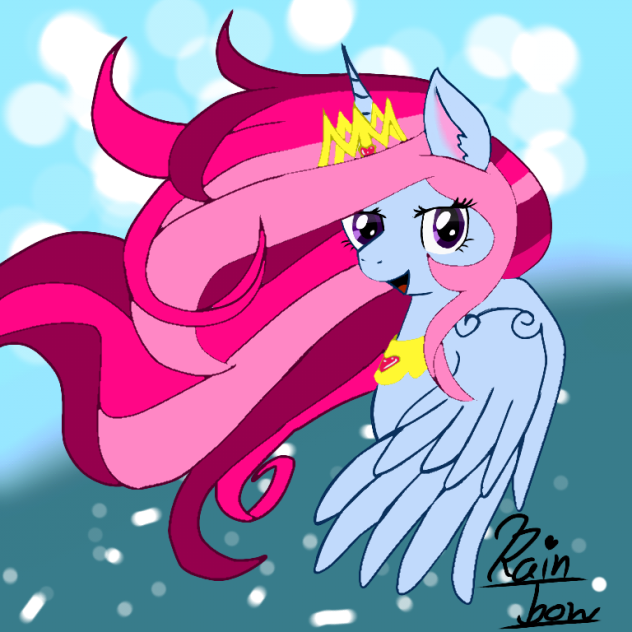 my oc princess lara heart - ibisPaint