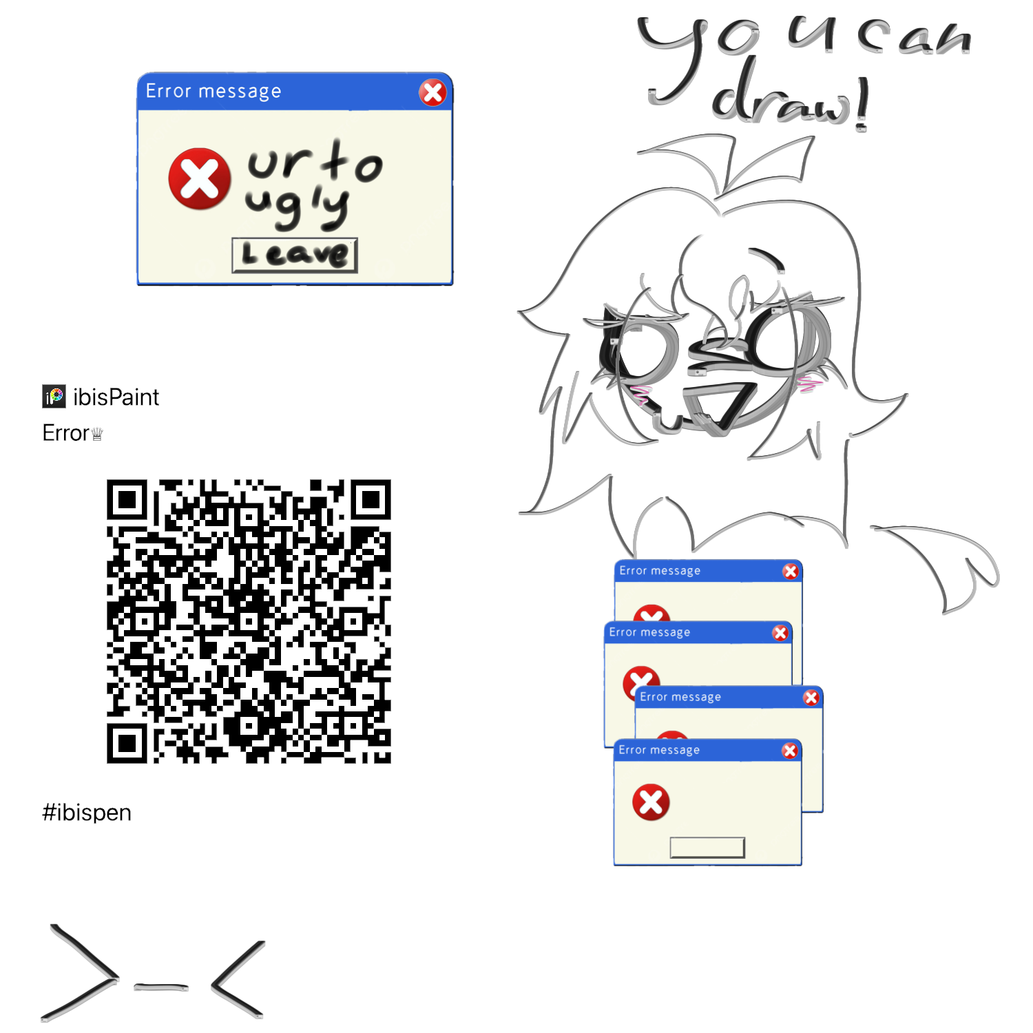 microsoft error stamp brush - ibisPaint
