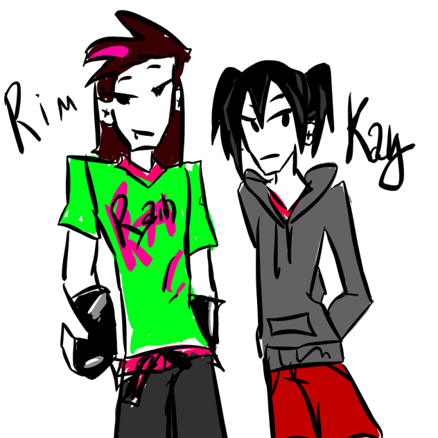 Rim & Kay (emo version) - ibisPaint