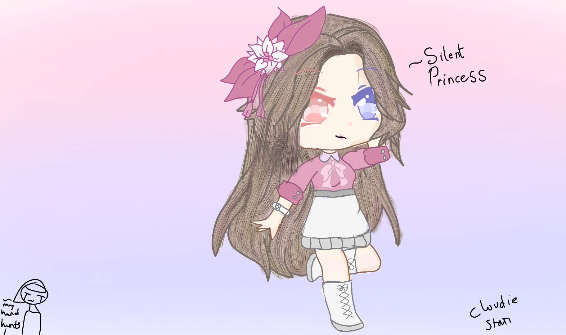 silent. princess fanart - ibisPaint