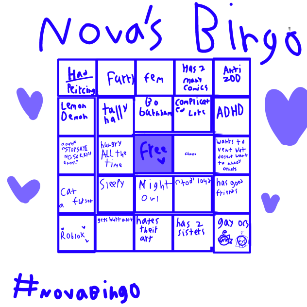NOVA BINGO - ibisPaint