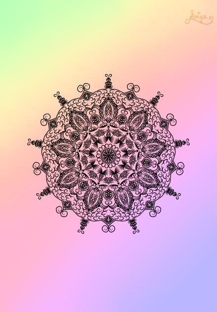 Mandala Art 🎨20 - ibisPaint