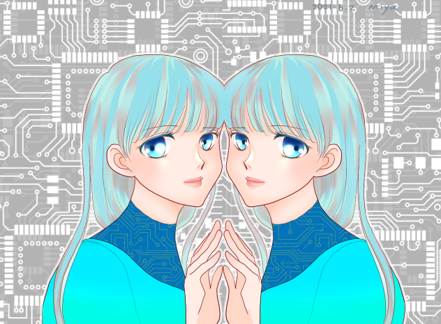 一心同体 one heart - ibisPaint