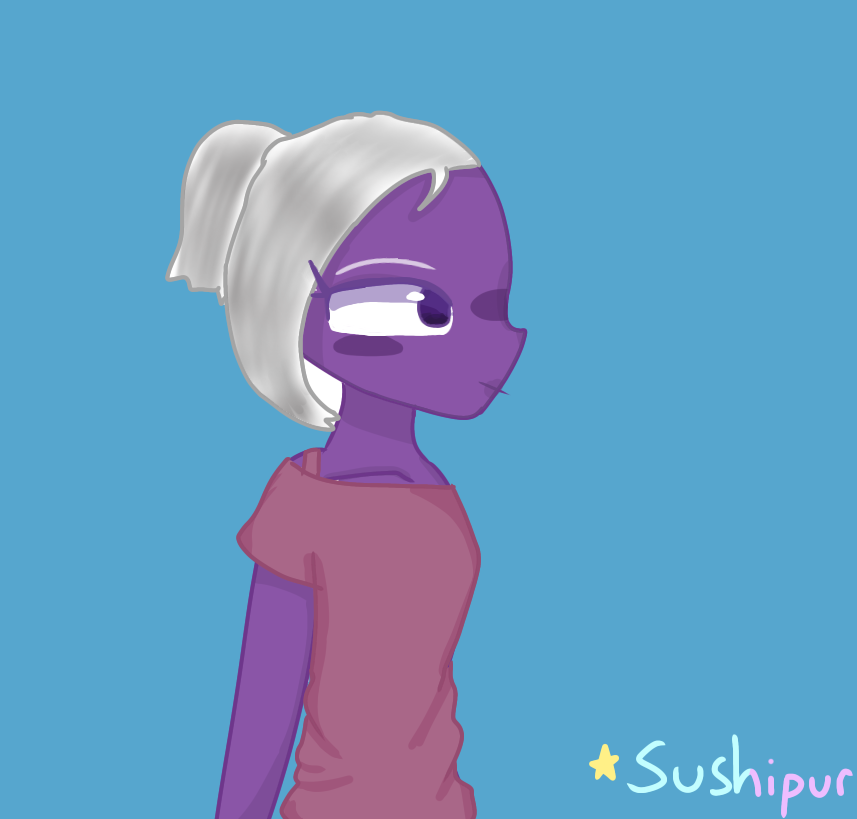 Purple gal 💜💜💜💜 - ibisPaint