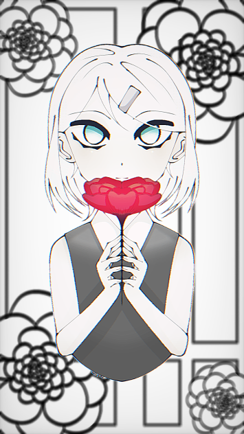 red rose - ibisPaint