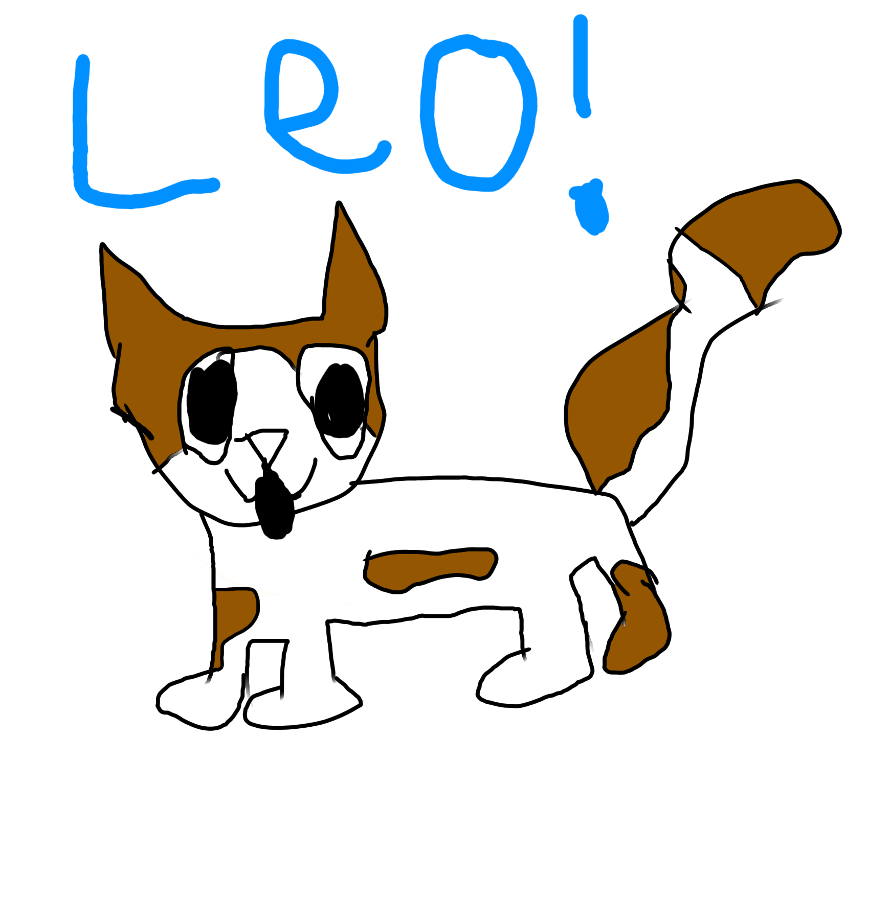 my cat leo - ibisPaint