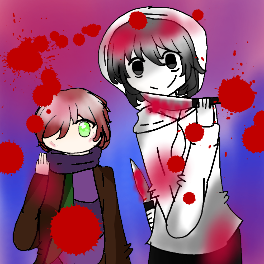 LIU AND JEFF CRERPYPASTA - ibisPaint
