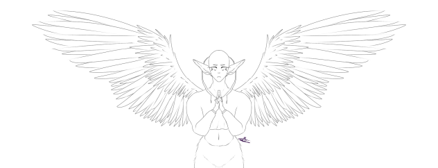 Cervitaur with wings base - ibisPaint