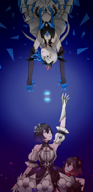 Bronya and Seele - ibisPaint
