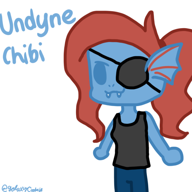 Undyne chibi - ibisPaint