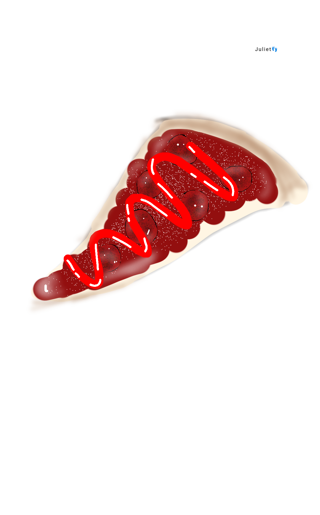 Slice of pizza - ibisPaint