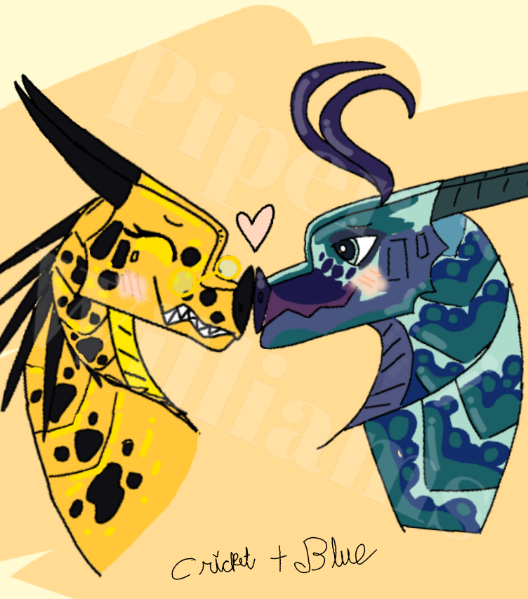 wof cricket and blue - ibisPaint