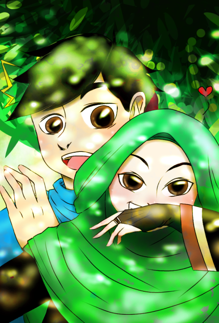 Siblings, Friends, or Couple - ibisPaint