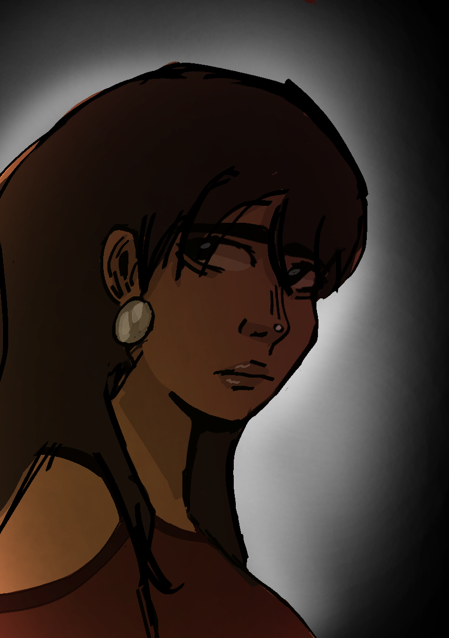 chica de la perla - ibisPaint