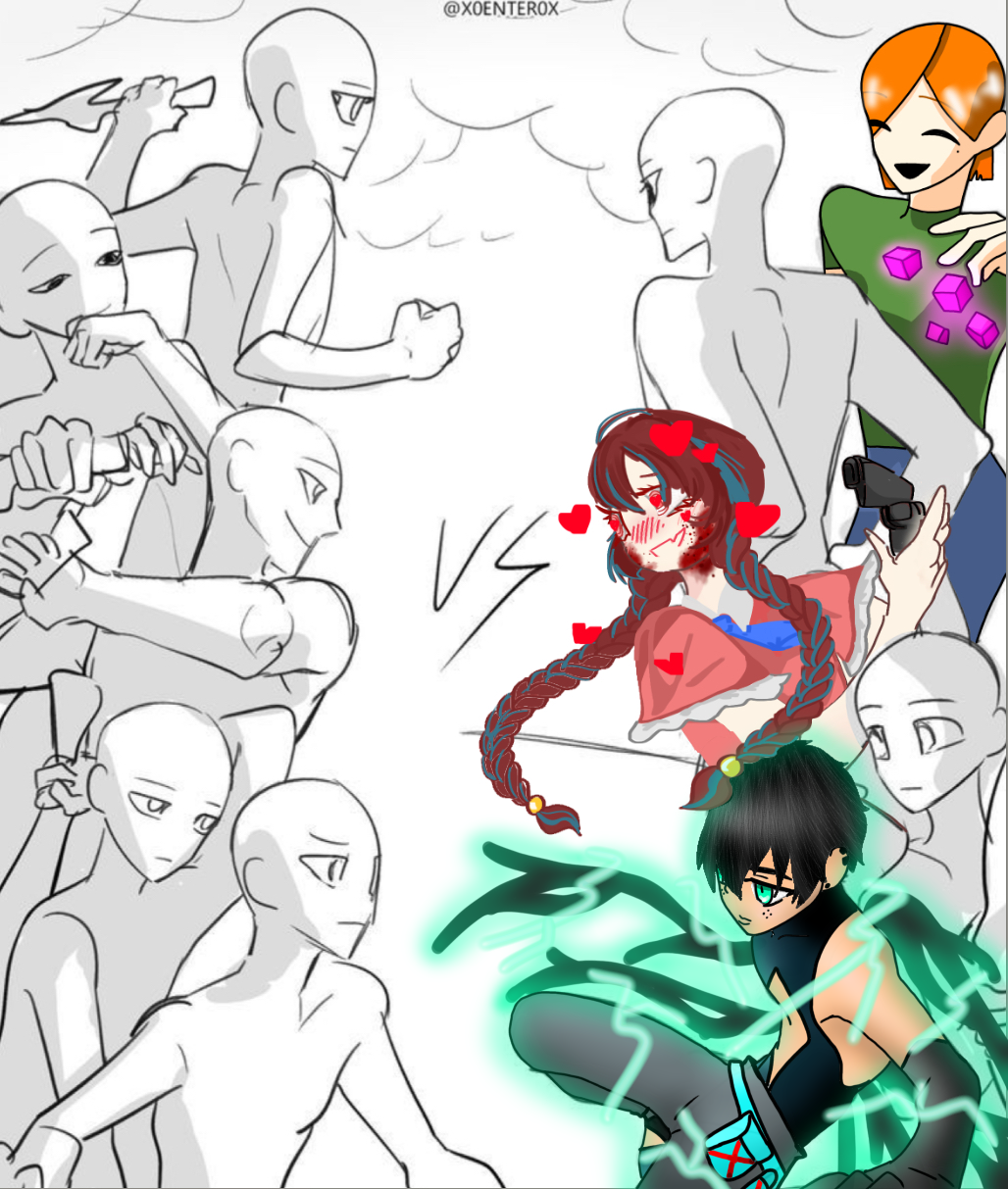 Battle collab - ibisPaint