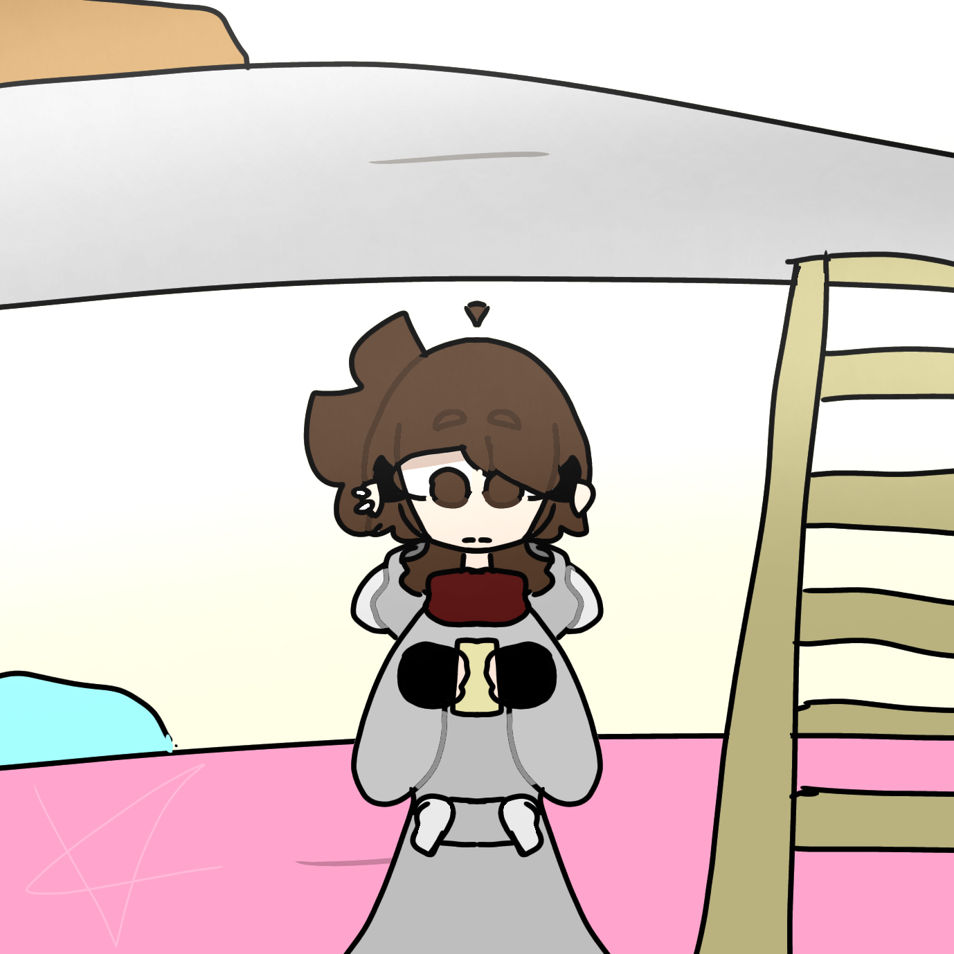 cómo estoy ahora mismo 🤨 - ibisPaint