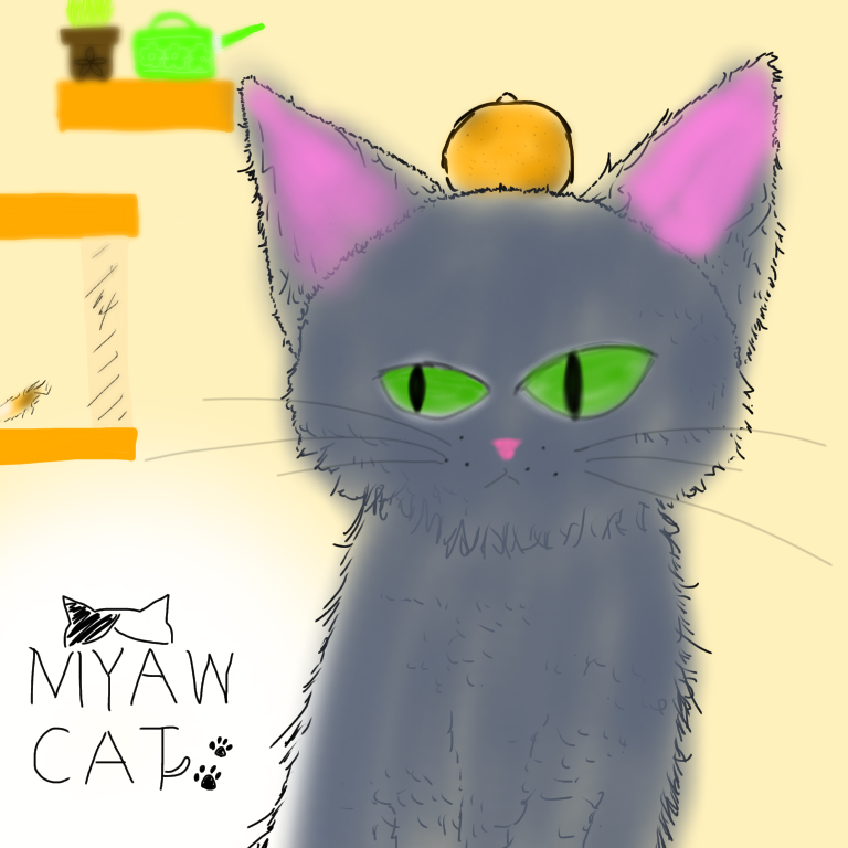 NYAW CAT - ibisPaint