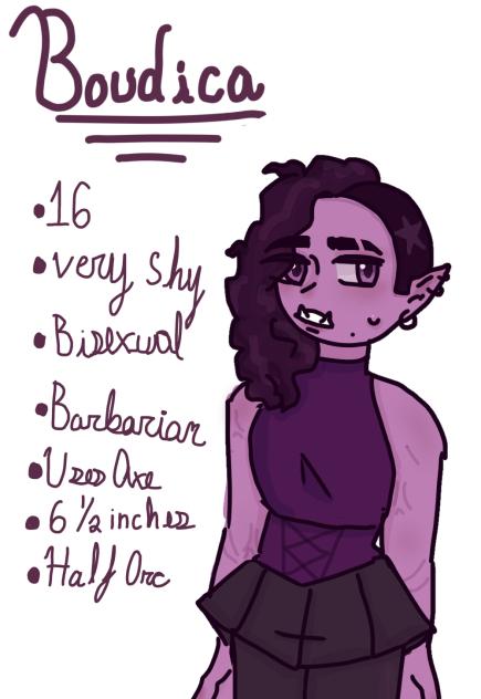 DnD character - ibisPaint