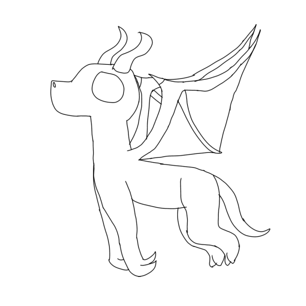 flying dragon - ibisPaint