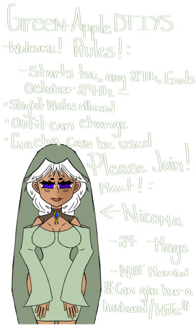 Ms green apple - ibisPaint