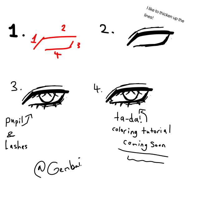 Eye drawing tutorial! - ibisPaint