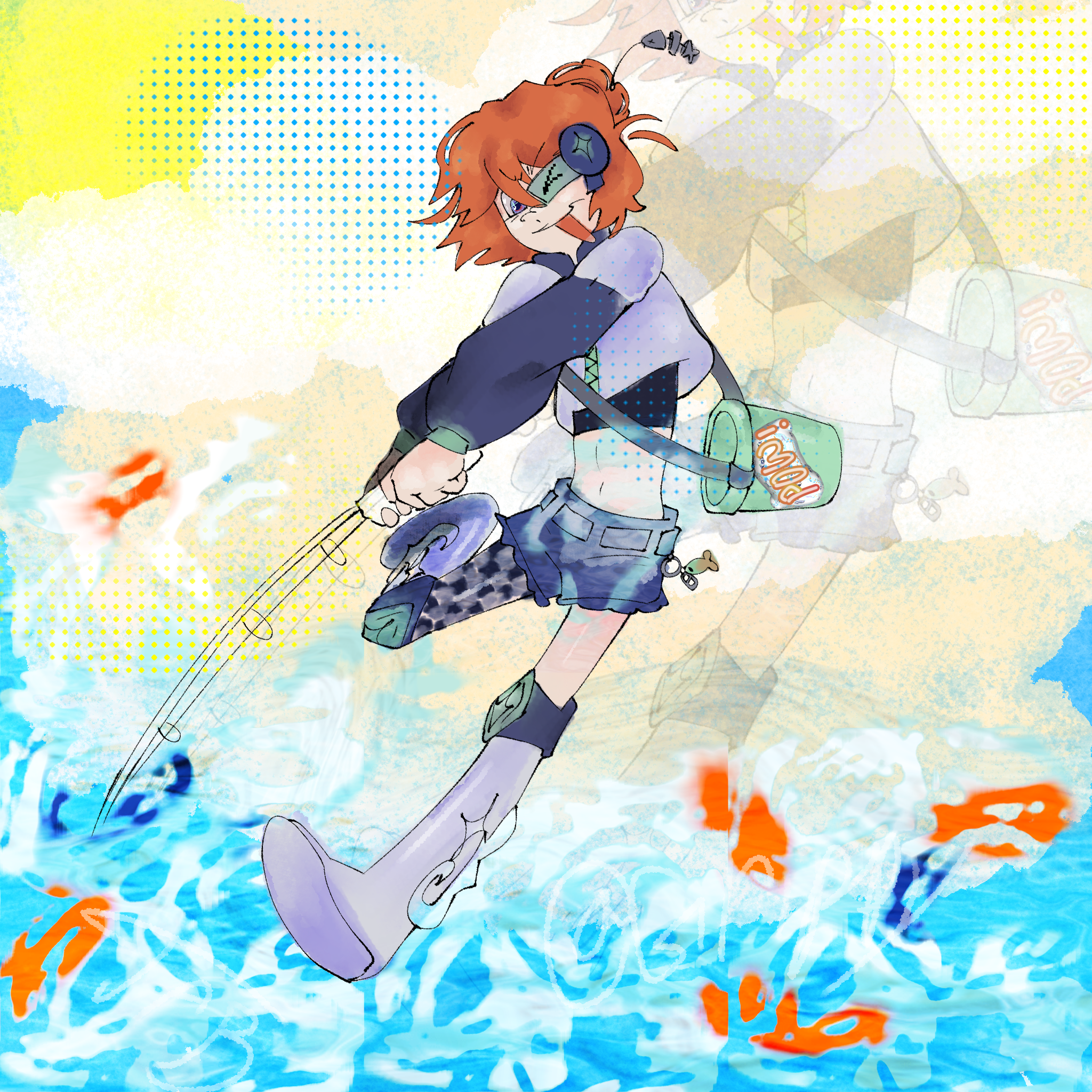 Fishing! - ibisPaint