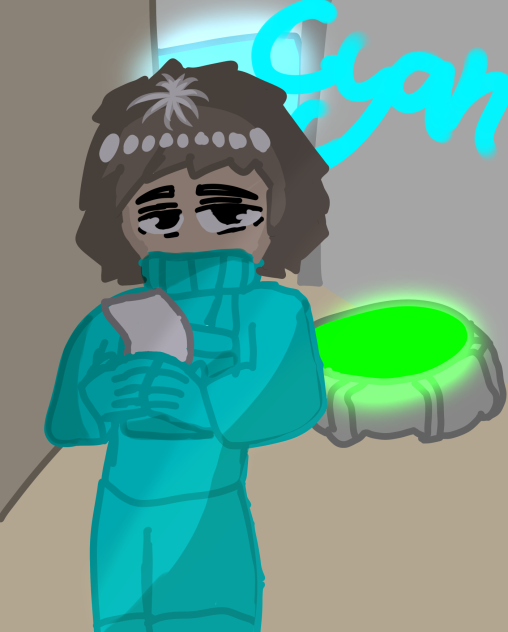 Cyan (brothers OC) - ibisPaint