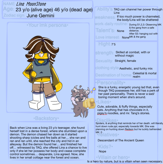 Lina Moonstone sheet - ibisPaint