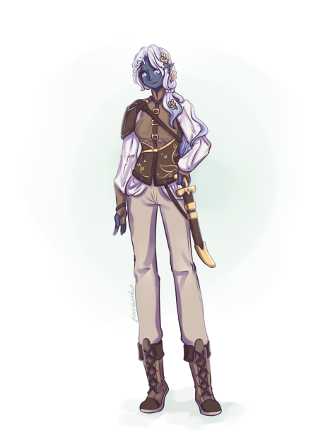 DND Oc Illustration - ibisPaint