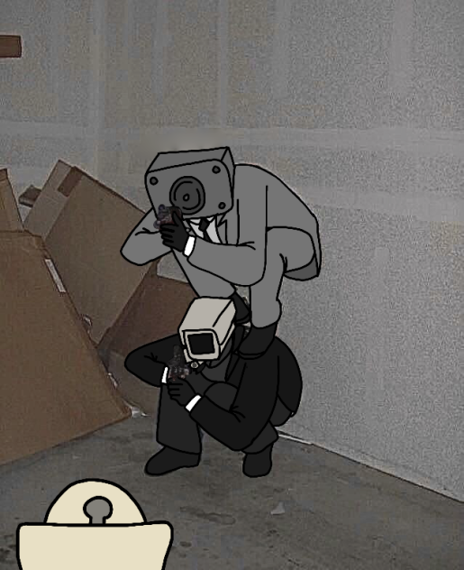 speaker man n camera man - ibisPaint