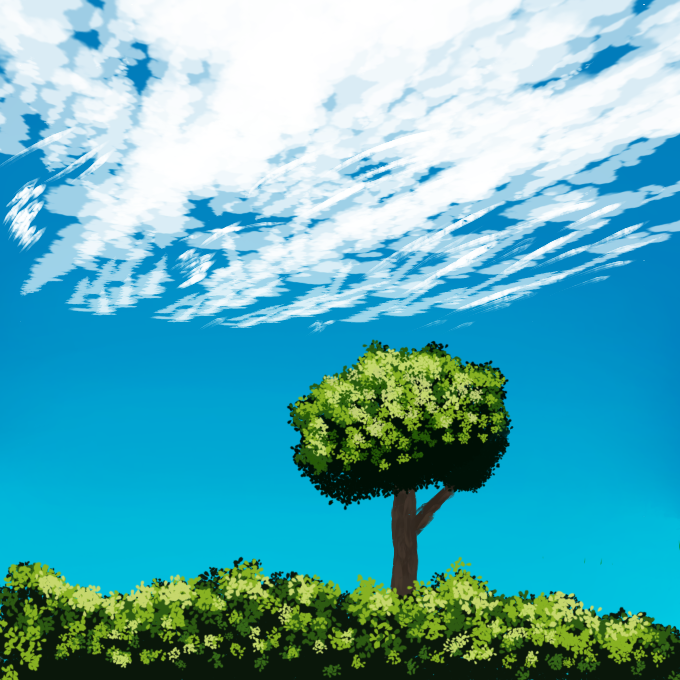 Trying perspective - ibisPaint