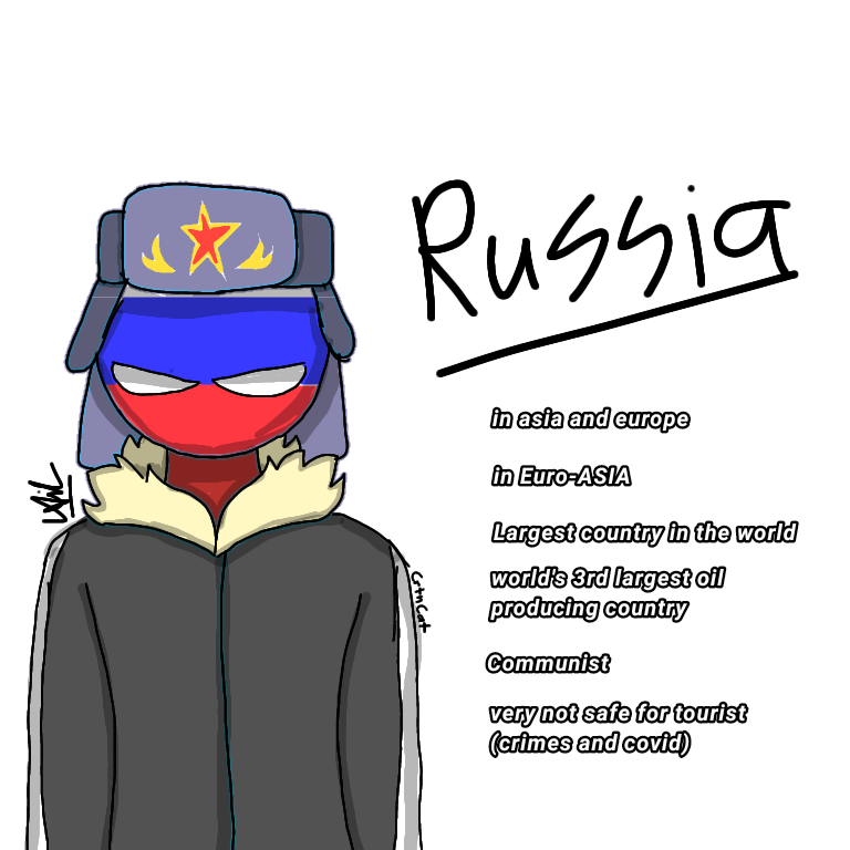Russia (countryhumans) - ibisPaint